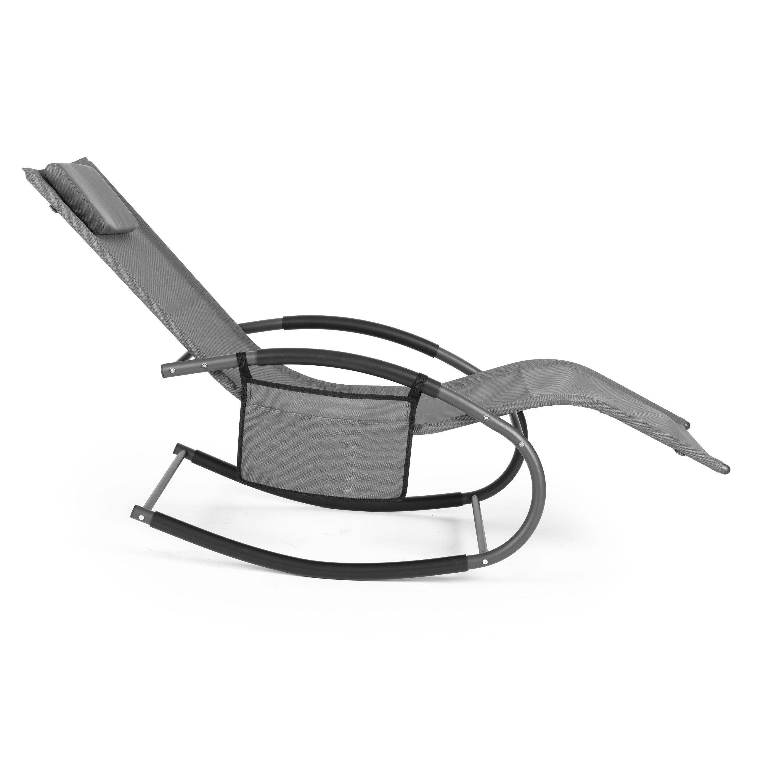 Solstol solseng gyngestol organizer Grå - Selgro