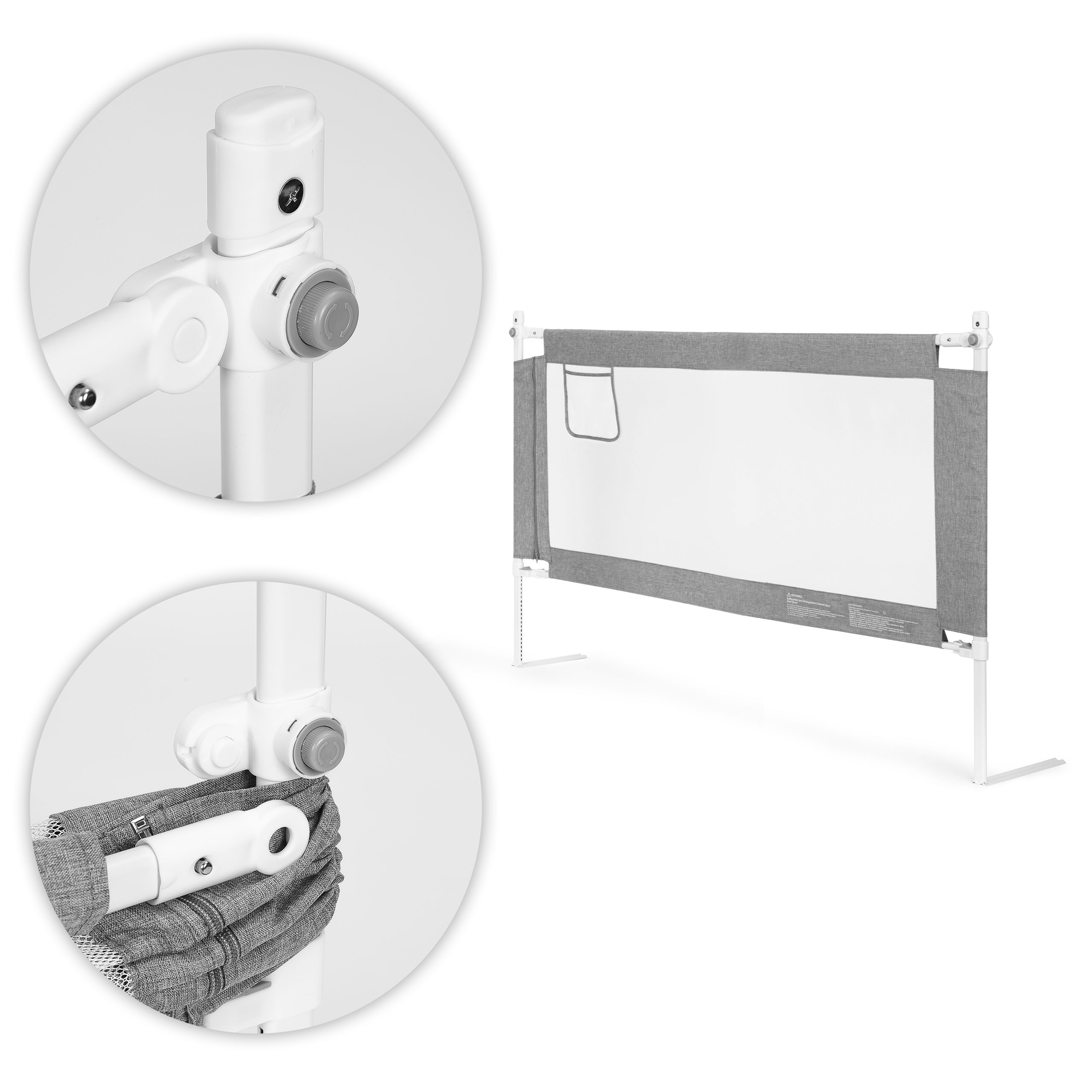 Sengesperre for seng 150 cm beskyttelse for barn ECOTOYS - Selgro